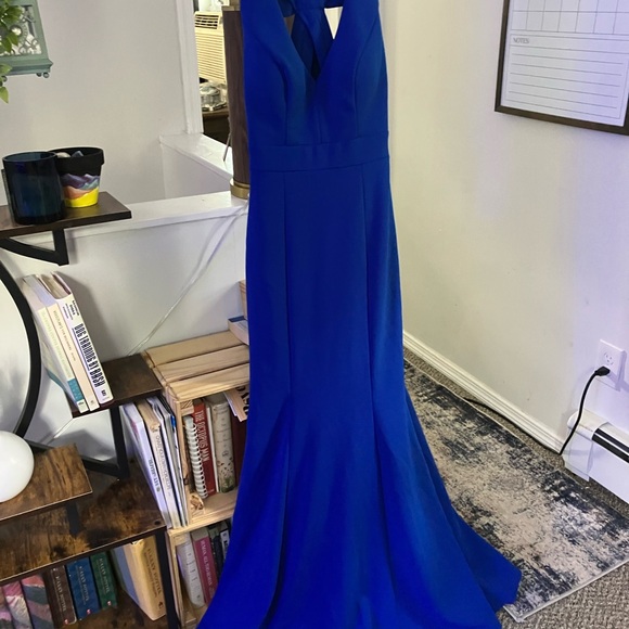 Aqua | Dresses | Aqua Royal Blue Maxi Dress | Poshmark